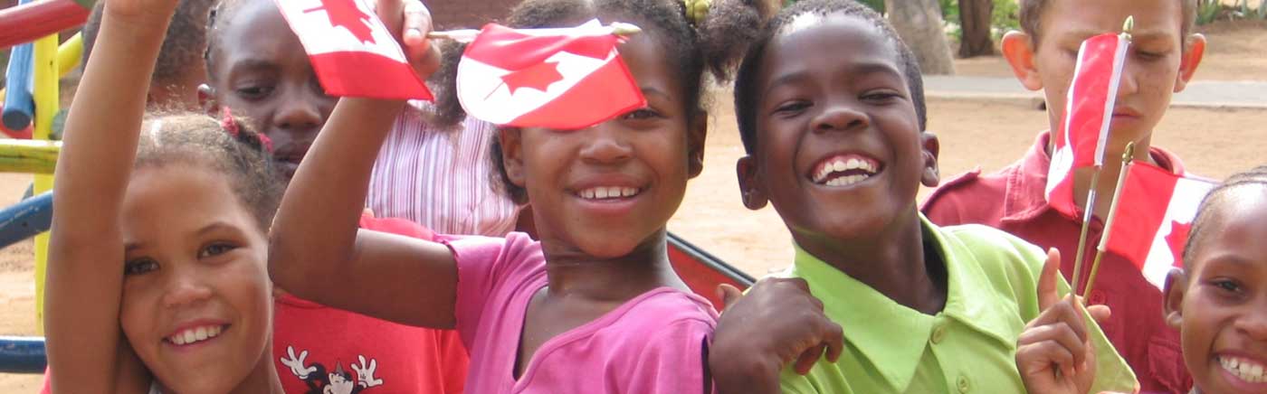 A Canadian Couple Wraps Their Arms Around The Children of Namibia