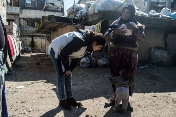 Aiding Starving Children in Syria