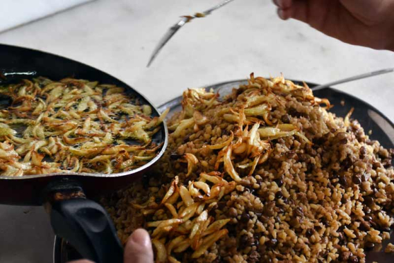 Authentic Syrian Mujadara Recipe